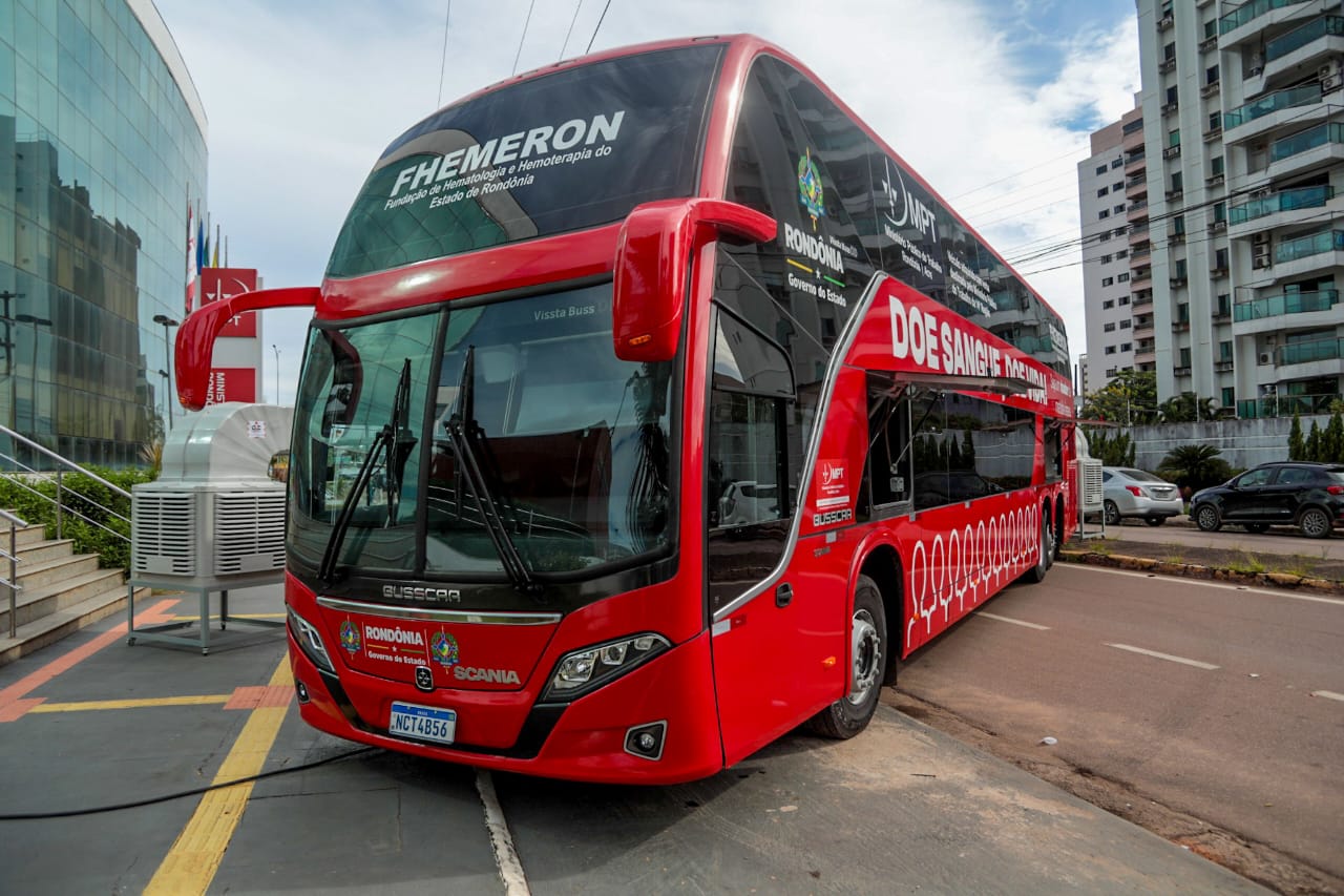 Nova Unidade Móvel da Fhemeron é inaugurada para reforçar captação de ...